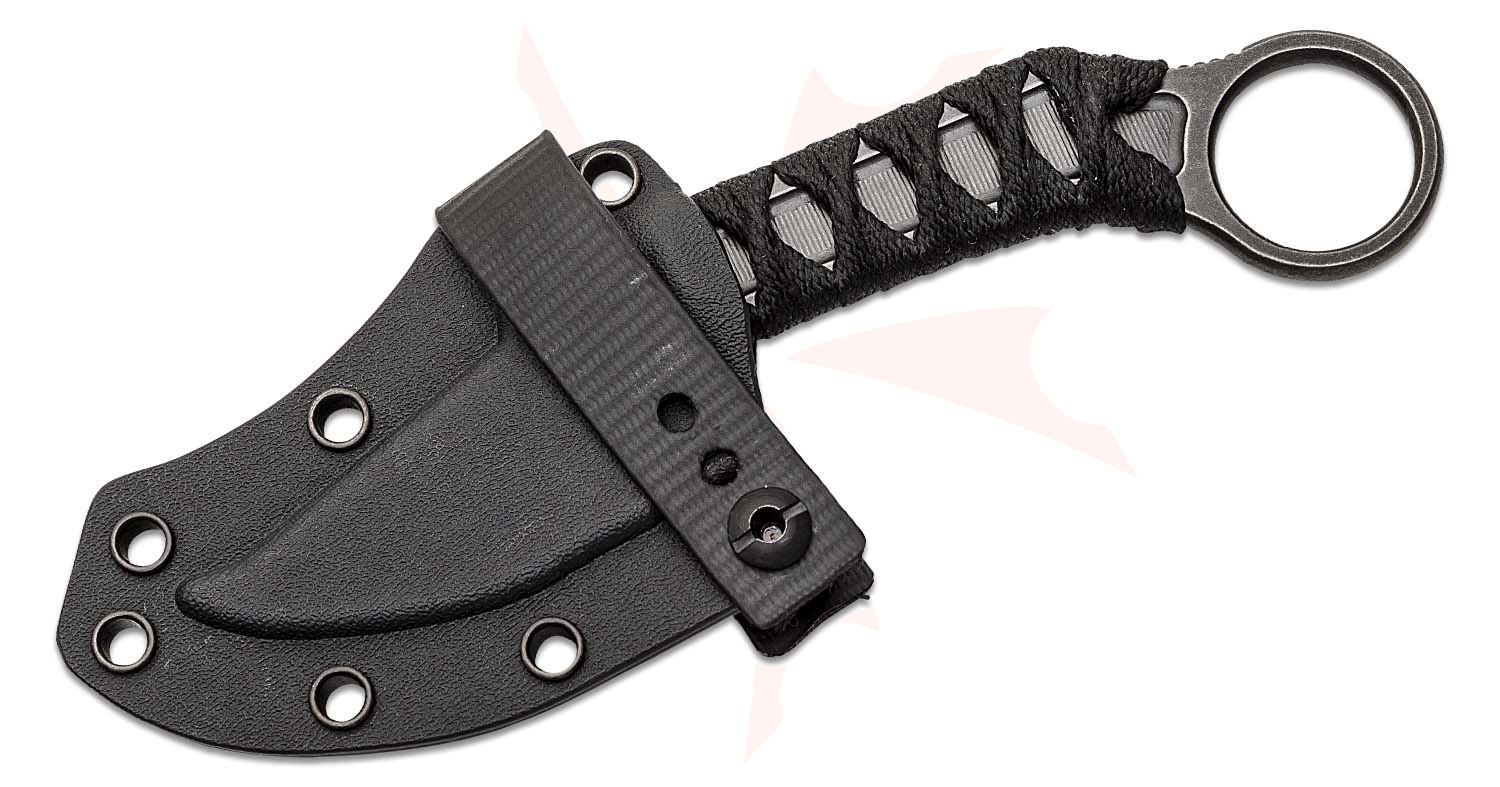 Bastinelli Creations Doug Marcaida Anomaly Fixed Blade Neck Knife 2.25 ...