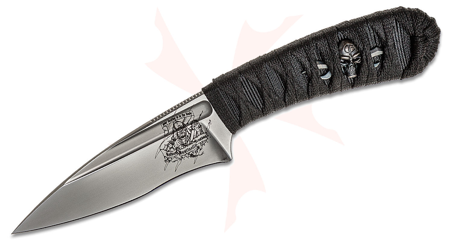Bastien Coves Bastinelli Creations Custom Sin Fixed Blade Knife 3.625 ...