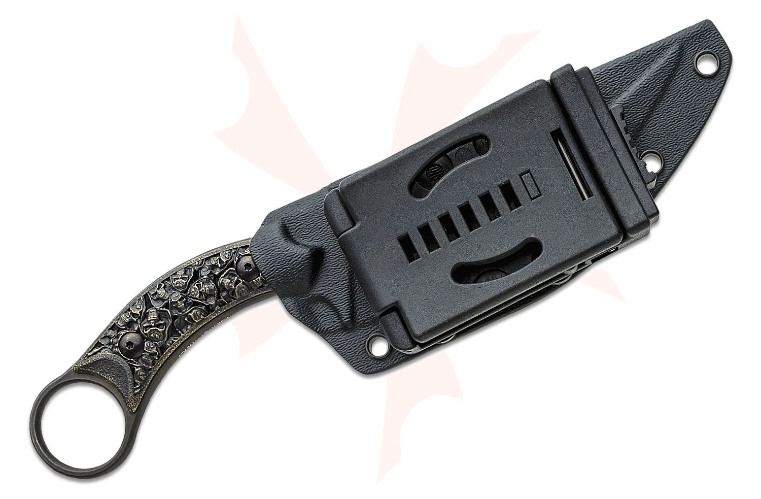 Bastinelli Creations/2 Saints Tactical Mako Fixed Blade Knife 4.625 ...