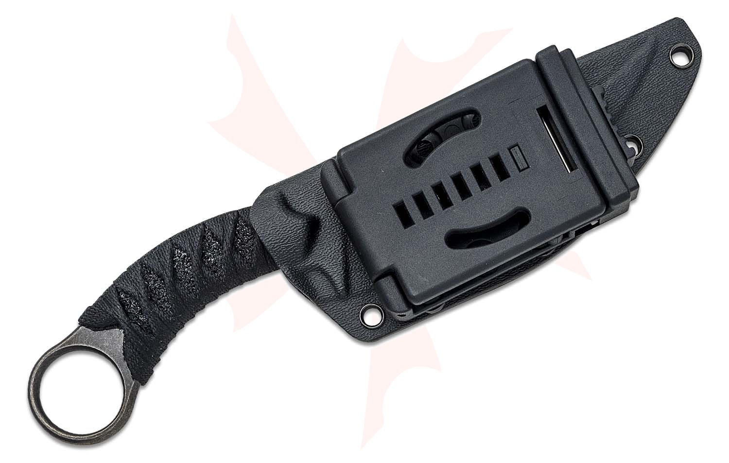 Bastinelli Creations Mako Fixed Blade Knife 4.625" N690Co Black PVD ...