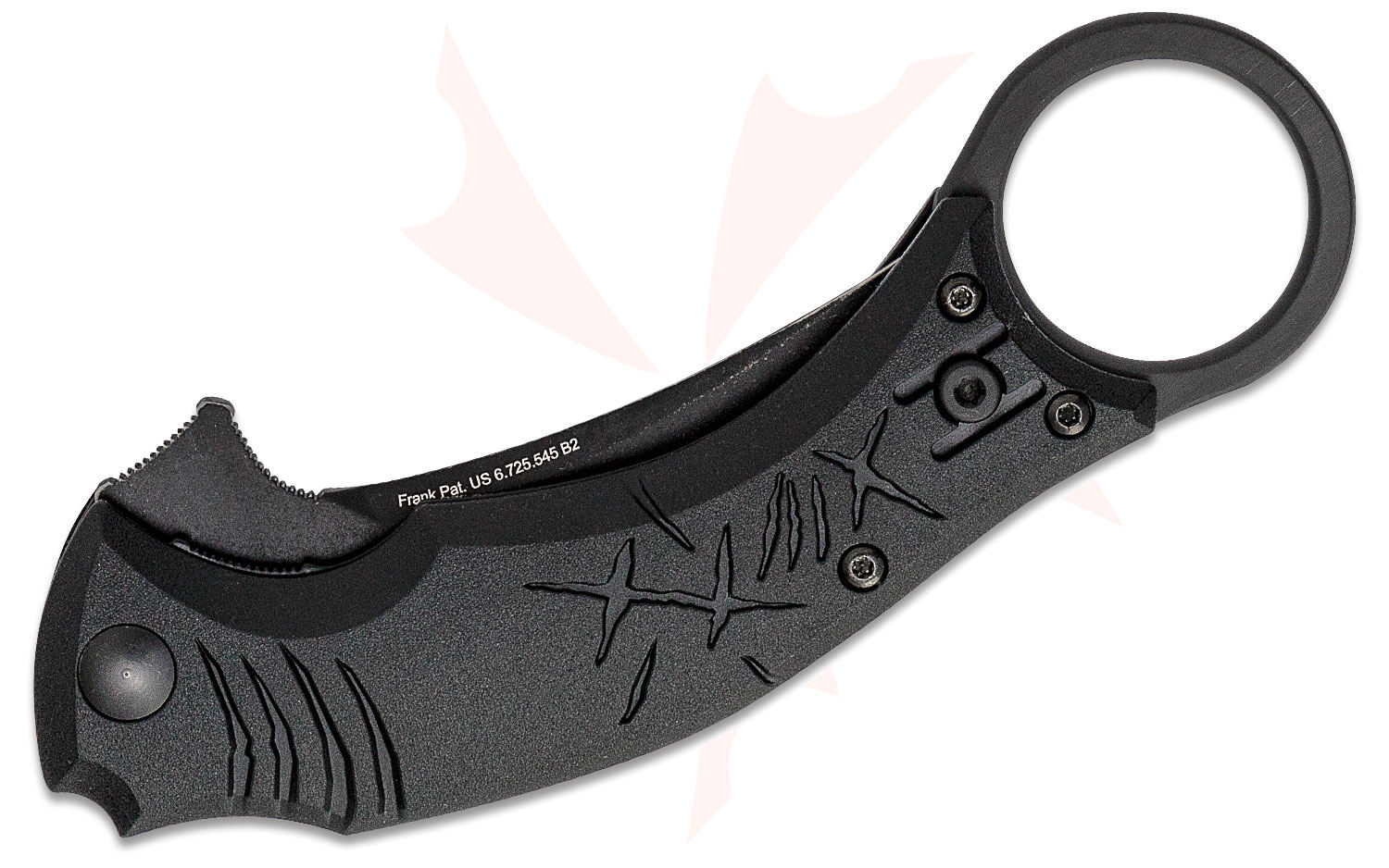 Bastinelli Creations Doug Marcaida Mako Folding Knife 2.6" Black PVD ...