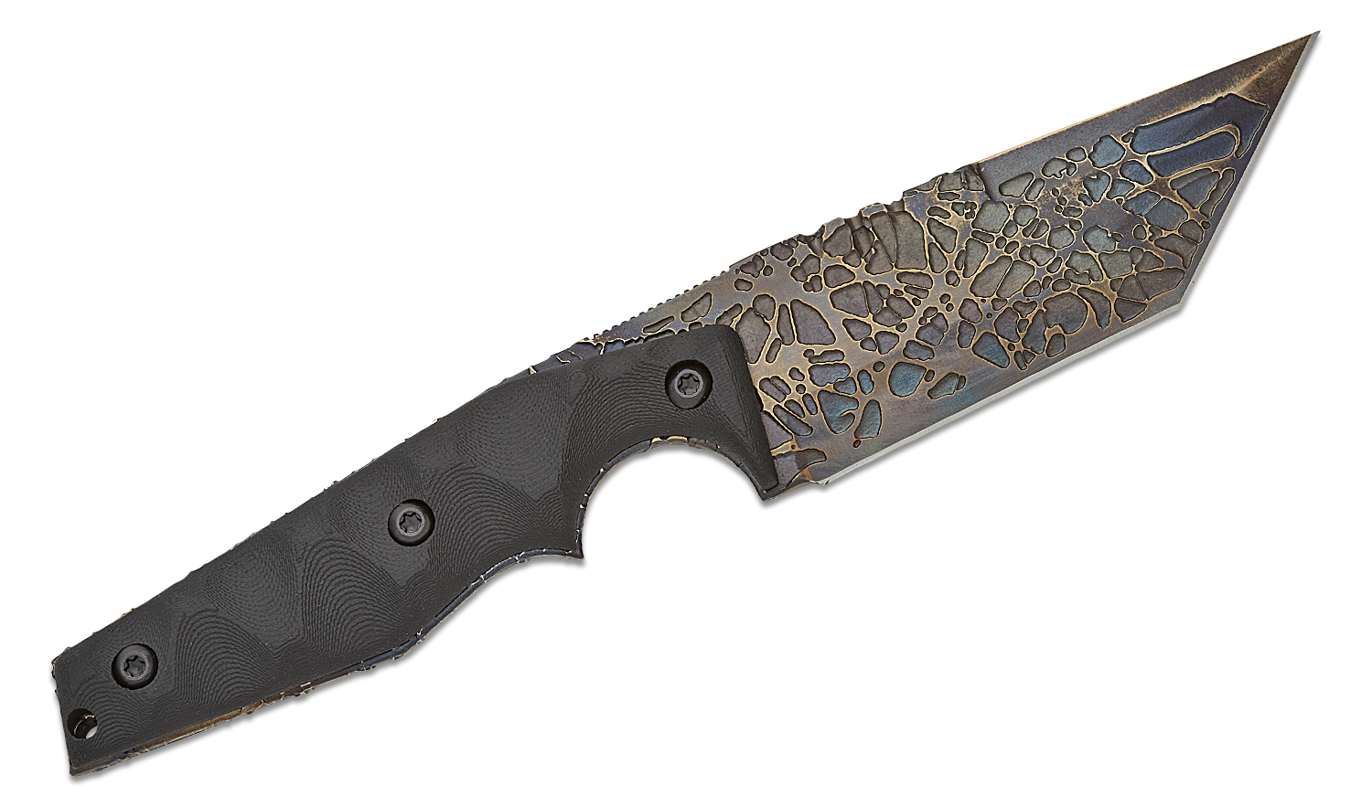 Bawidamann Blades Gunner SP Fixed Blade Knife 4.25" CPM-S35VN Acid ...