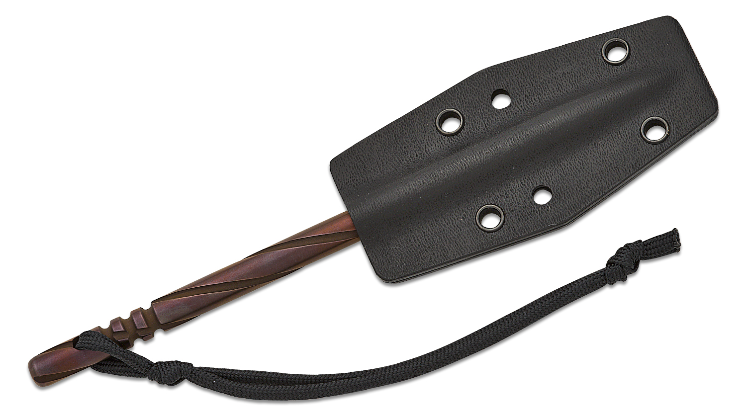 Bawidamann Blades Helix NAL Bronze Titanium Spike 8" Overall, Kydex ...