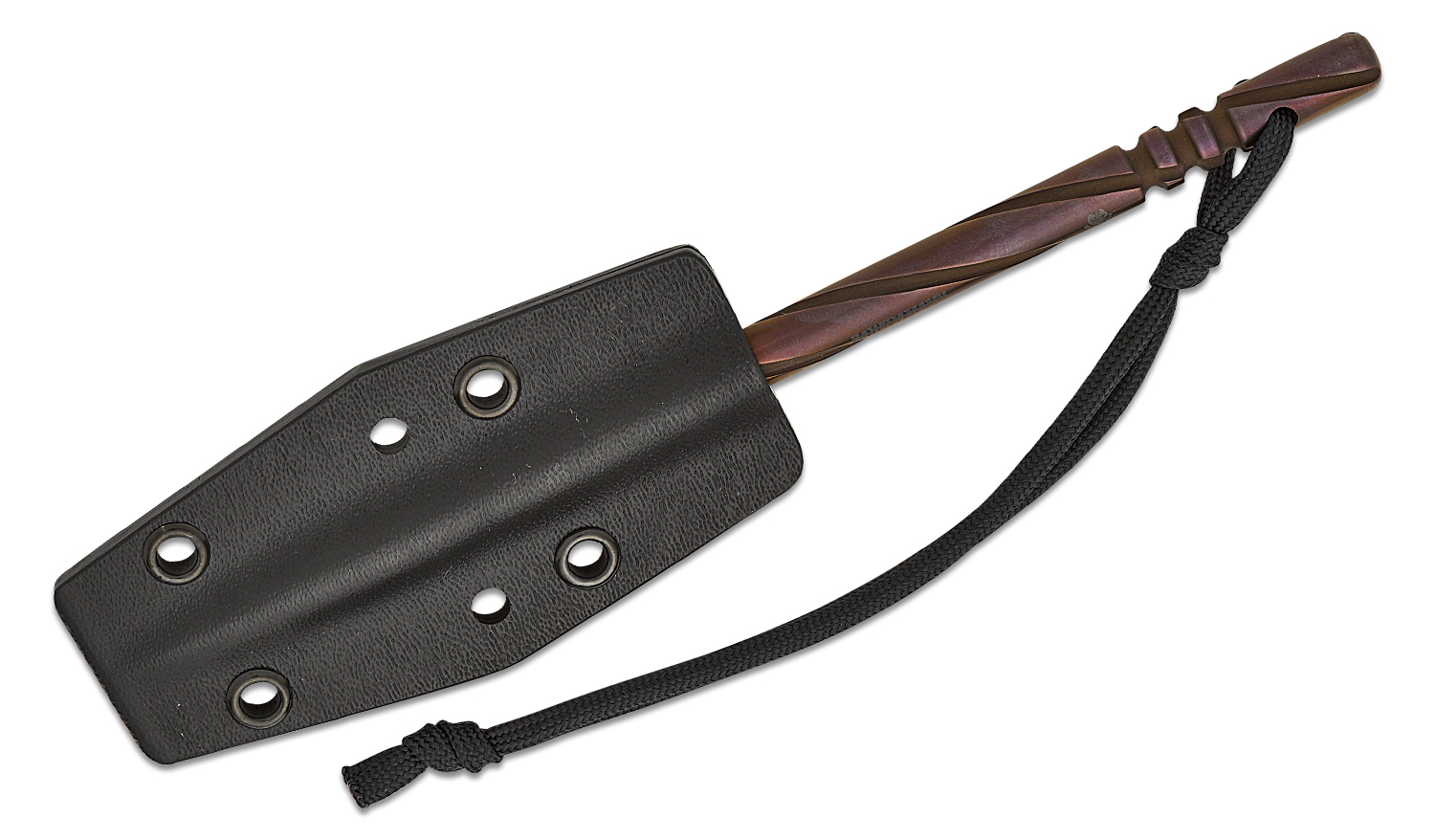 Bawidamann Blades Helix NAL Bronze Titanium Spike 8" Overall, Kydex ...