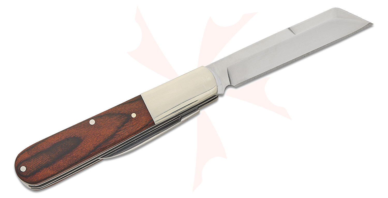 Bear & Son 2280R Large 2-Blade Barlow 4" Closed, Rosewood Handles ...