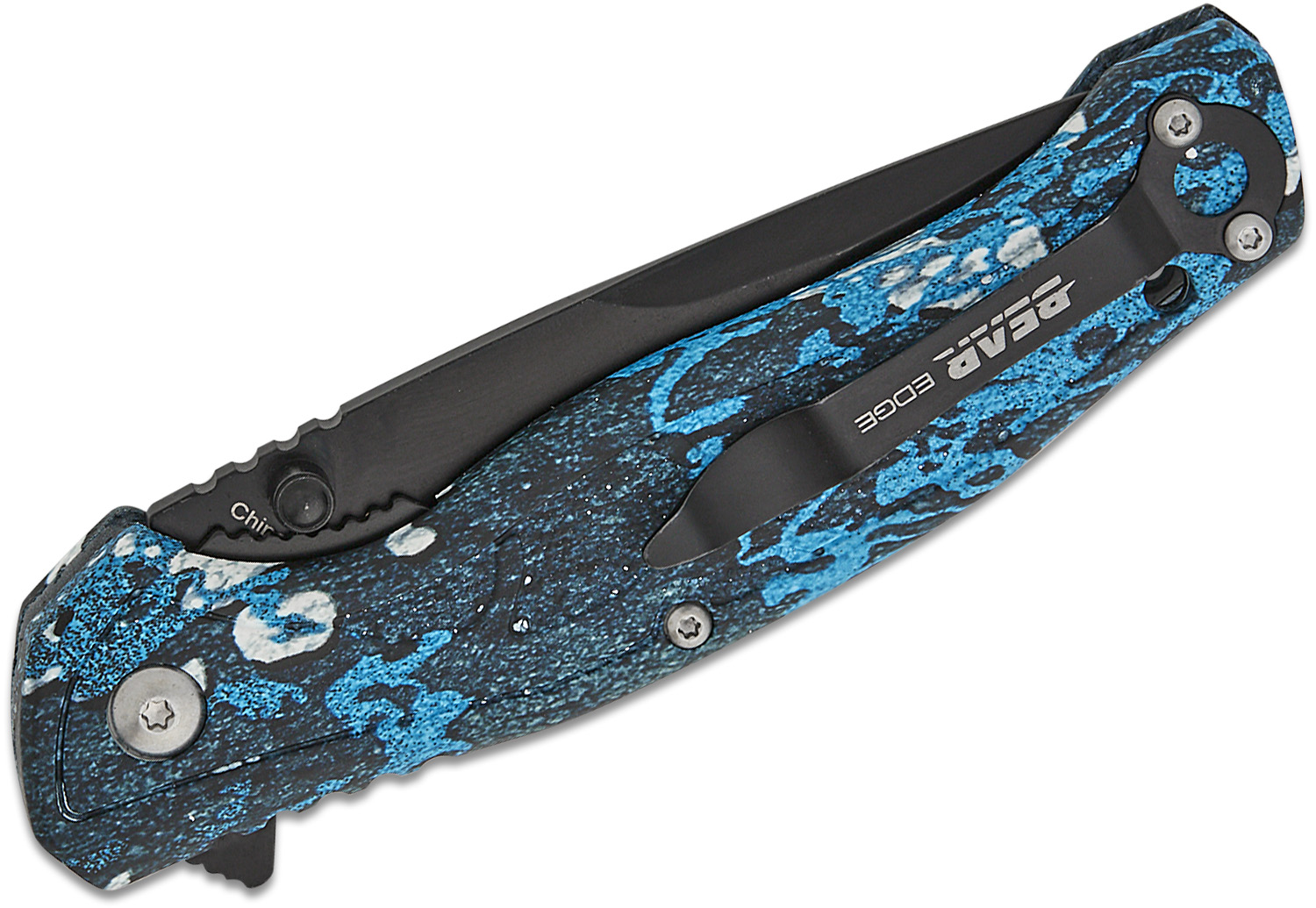 Bear & Son Bear Edge Brisk 2.0 Sideliner Flipper Knife 3.13" 440 Black ...