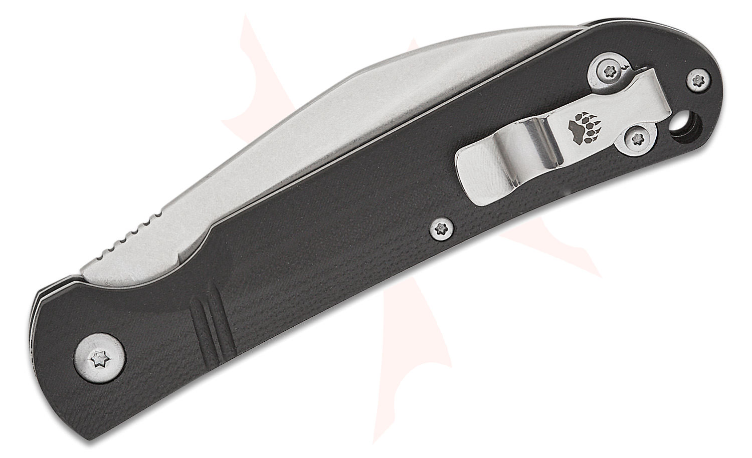 Bear & Son 484GB Slipjoint Folding Knife 3.38" D2 Stonewashed ...