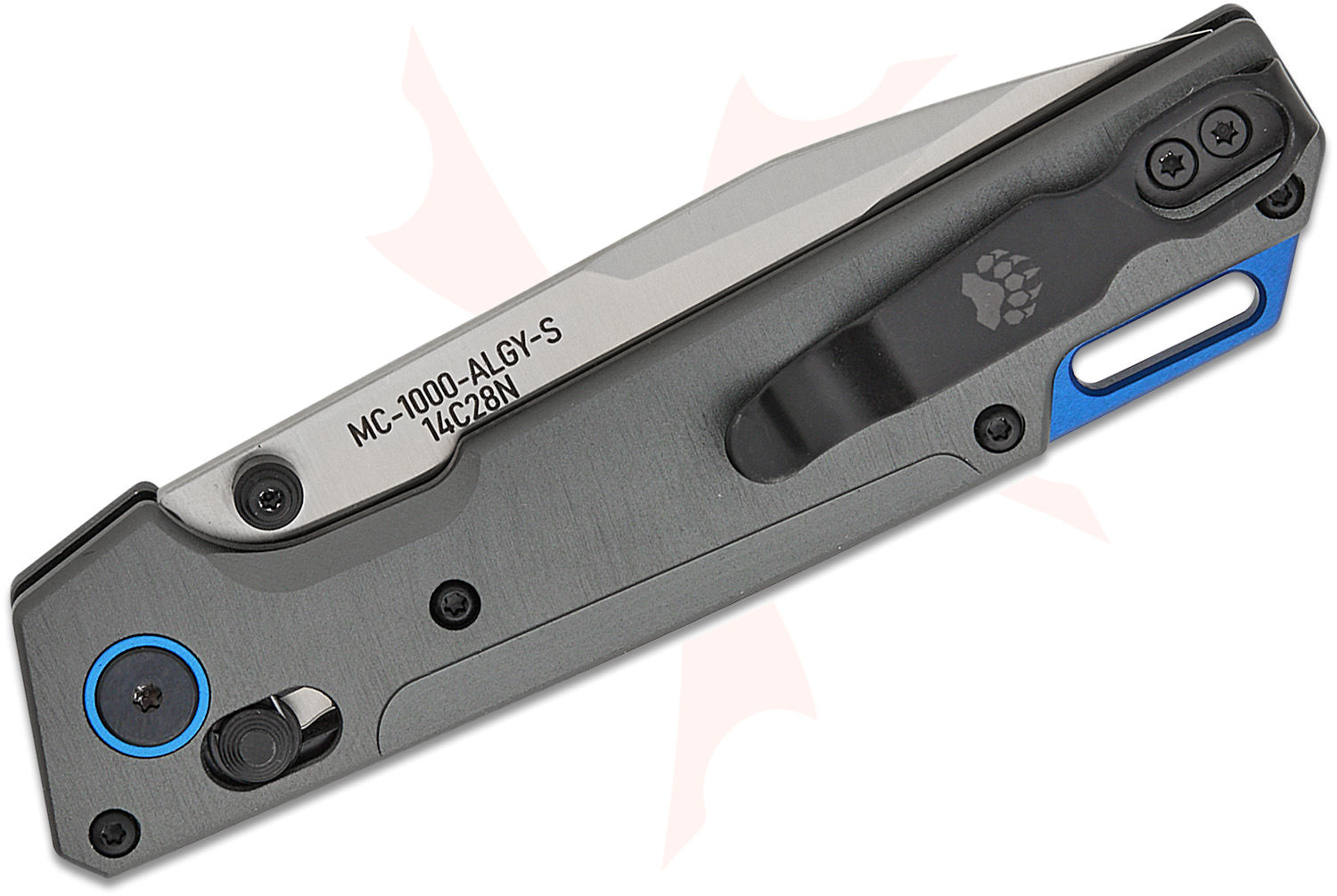 Bear OPS MC-1000-ALGY-S Nekama I Folding Knife 3.42" 14C28N Satin ...