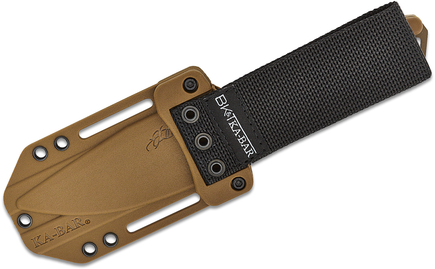 KA-BAR Becker BK18 Short Harpoon Fixed Blade Knife 4.56" 1095 Tan ...