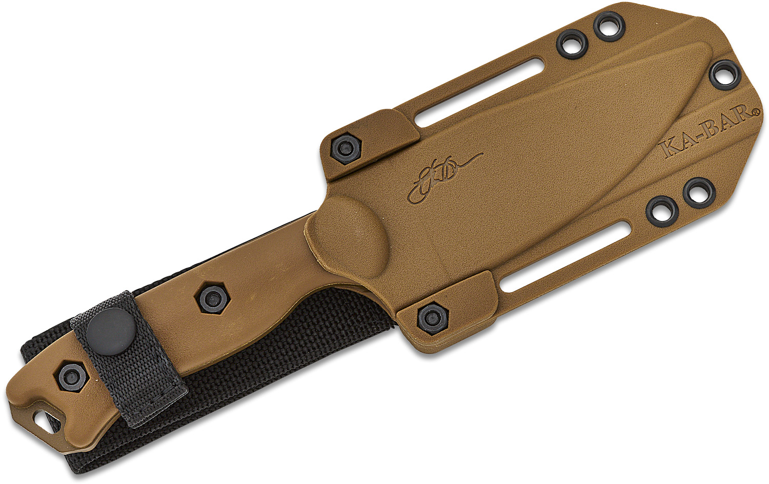 KA-BAR Becker BK18 Short Harpoon Fixed Blade Knife 4.56" 1095 Tan ...