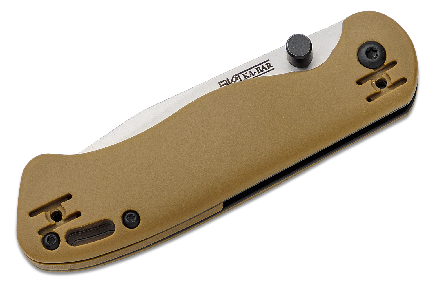 KA-BAR BK41 Becker Mini Folding Knife 2.84" D2 Drop Point Blade, Tan ...