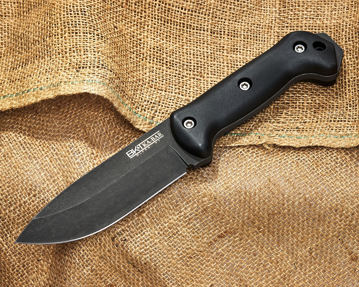 KA-BAR BK92 Becker Campanion Fixed Blade Knife 5.25" CPM-MagnaCut Black ...