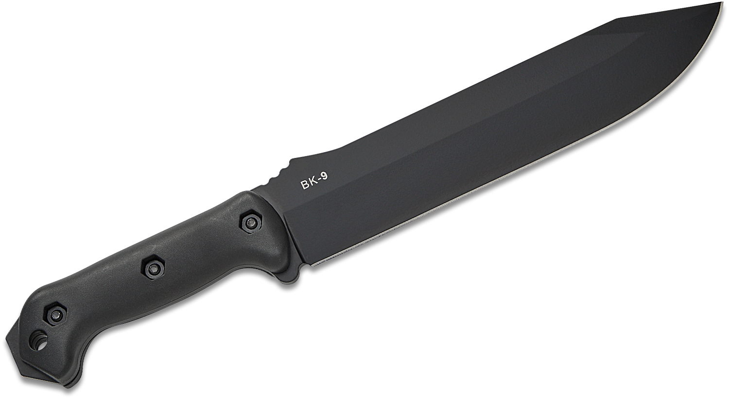 KA-BAR BK9 Becker Fixed Combat Bowie Knife 9.25" Carbon Steel Blade ...