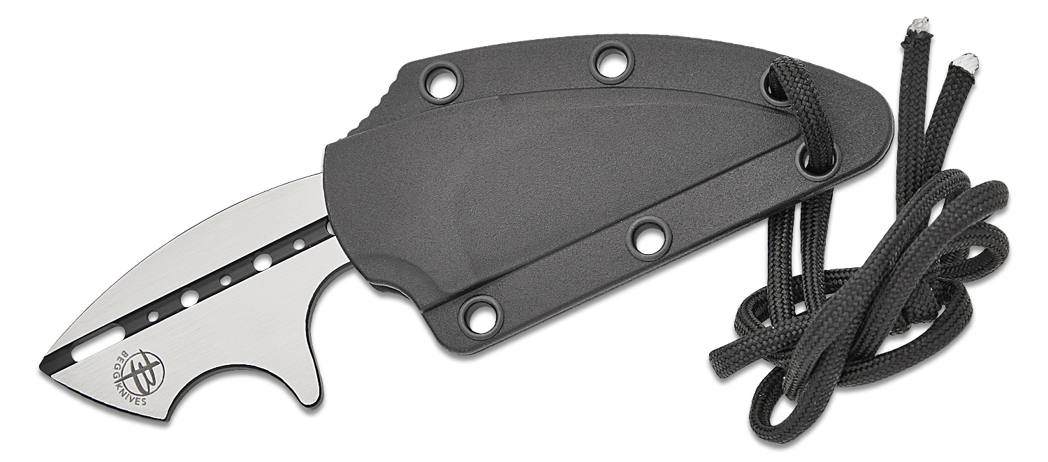 Begg Knives BG021B Steelcraft Series Tree Frog Fixed Blade Neck Knife 2 ...
