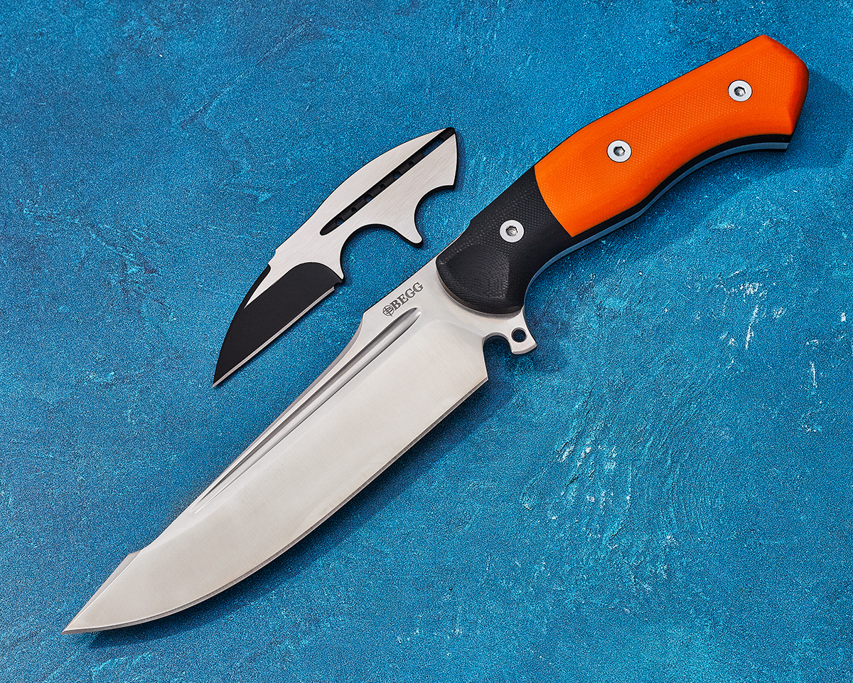 Begg Knives BG021B Steelcraft Series Tree Frog Fixed Blade Neck Knife 2 ...