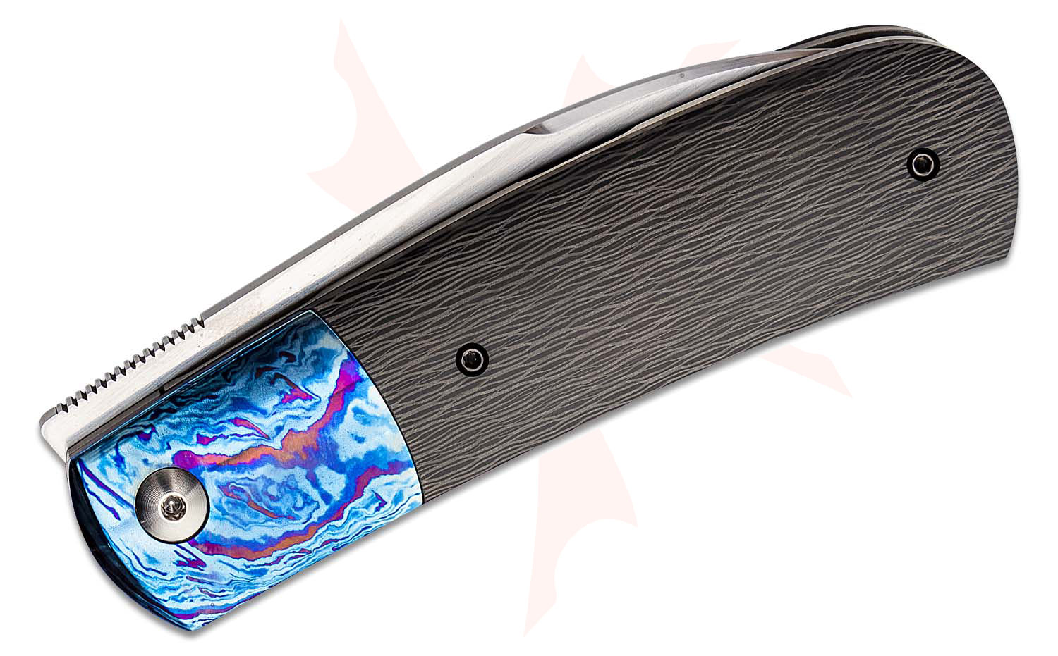 Maxime Belzunce Knives Custom SWAYBACK Front Flipper Knife 3.5" Hand ...