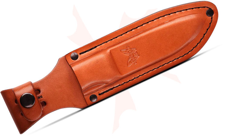 Benchmade Leather Sheath for the 15002 Saddle Mountain Skinner, Brown ...