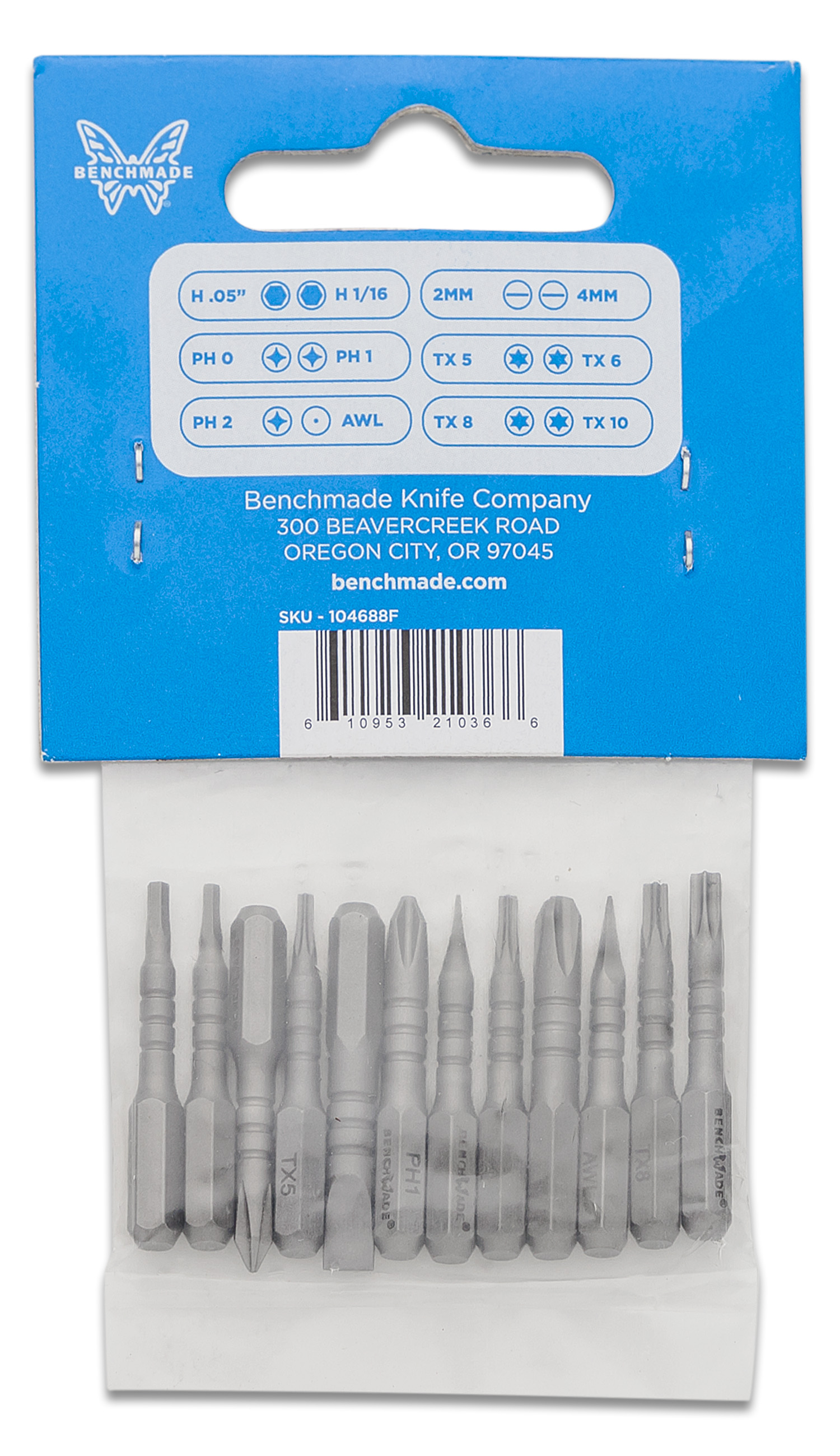 Benchmade Knifesmith Replacement Bit Set, 12 Precision Bits ...