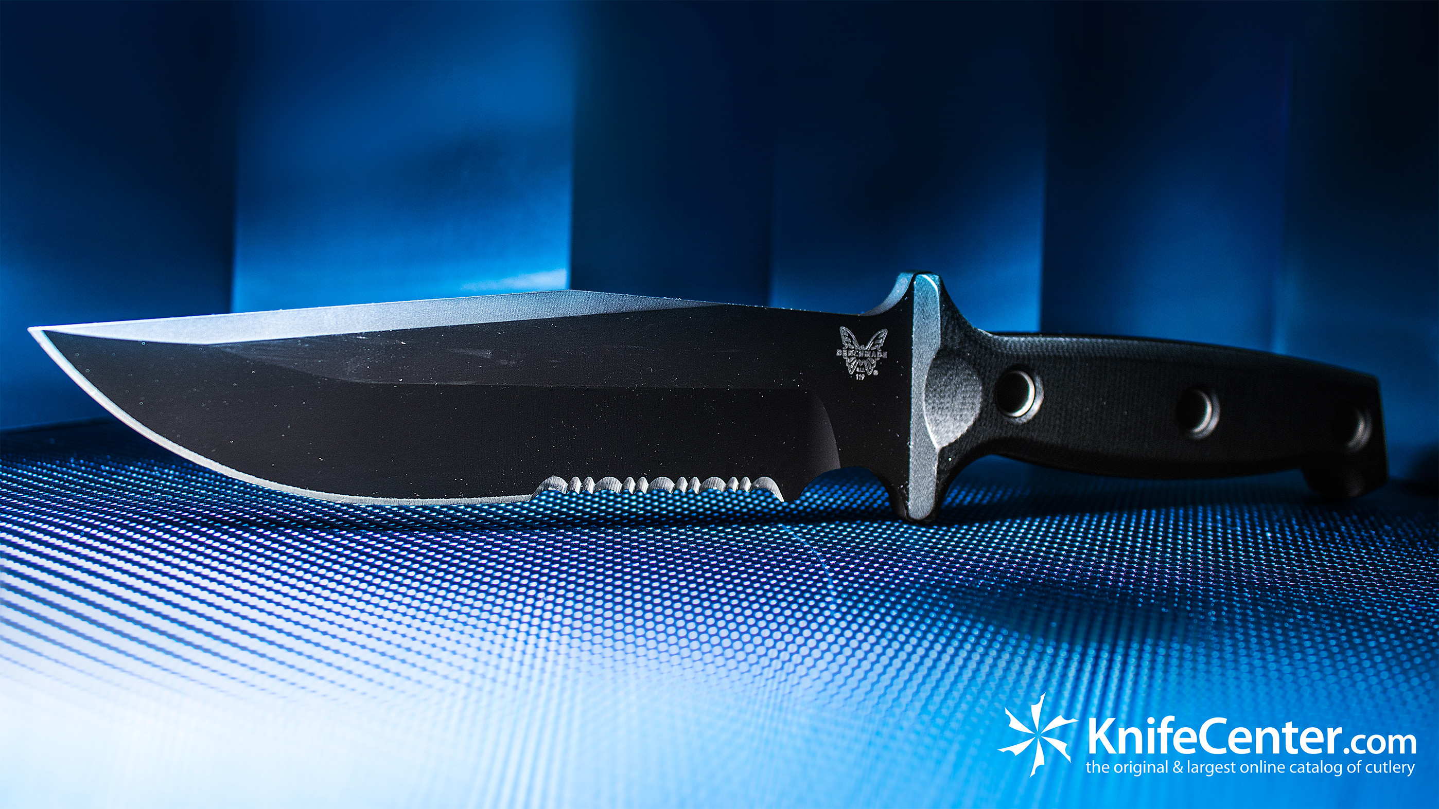 Benchmade Sibert Arvensis Fixed 6.44" 154CM Black Combo Blade, Black ...