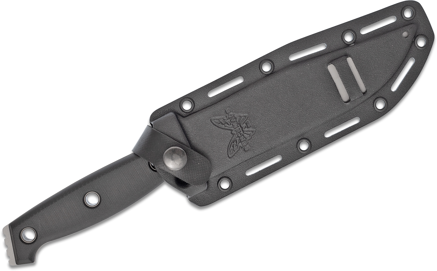 Benchmade 119 Sibert Arvensis Fixed 6.44" 154CM Satin Plain Blade ...