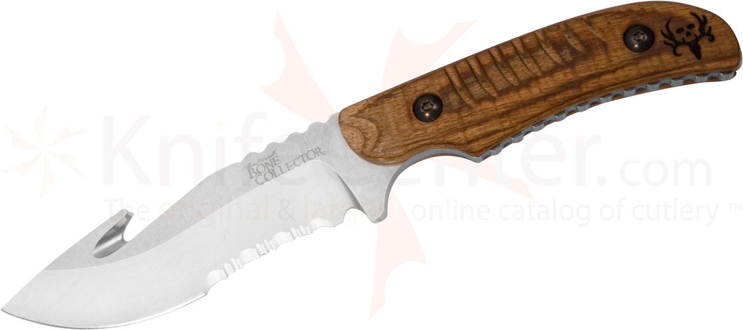 Benchmade Michael Waddell's Bone Collector Fixed 4" D2 Combo Blade with ...
