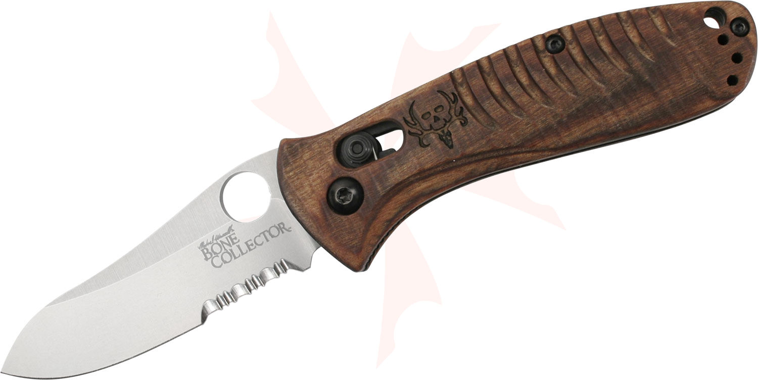 Benchmade 15030S-2 Waddell's Bone Collector (Small) AXIS Folder 2.95 ...