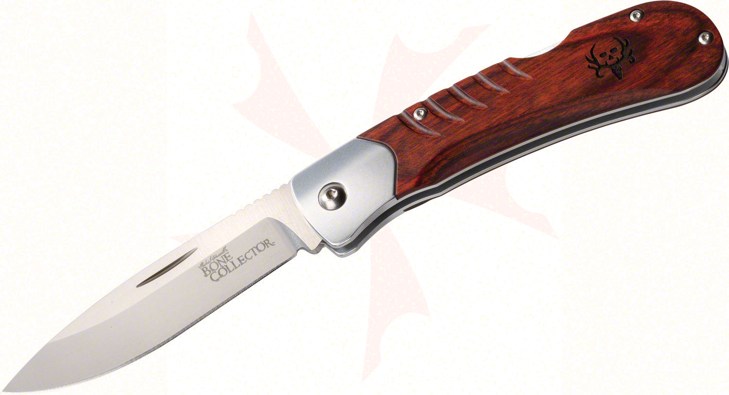 Benchmade Waddell's Bone Collector 3.73" D2 Plain Lock-Back Folder ...