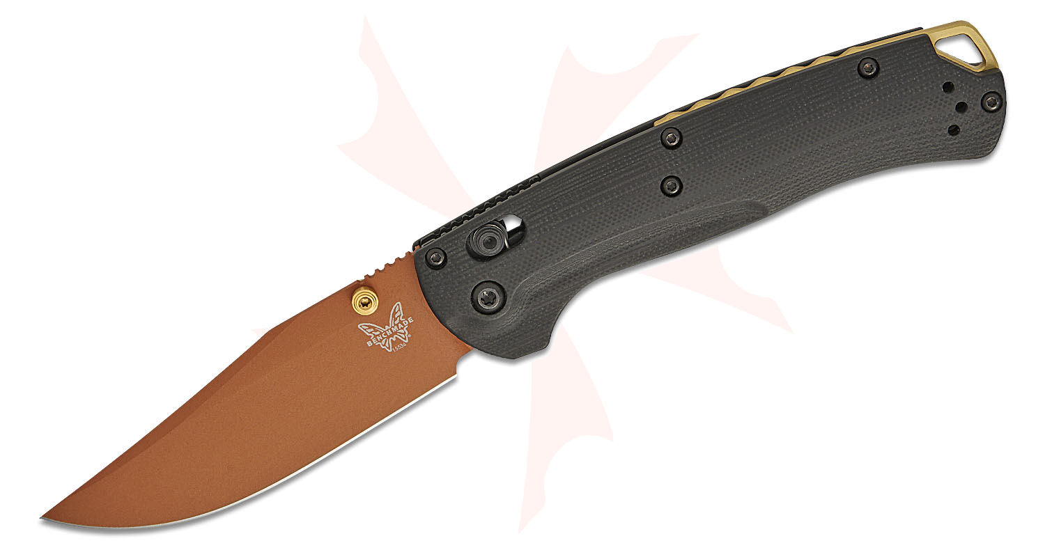 Benchmade Limited Edition Hunt Taggedout AXIS Folding Knife 3.5" CPM ...