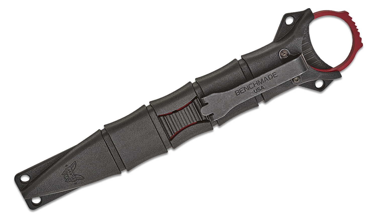 Benchmade 176BK-COMBO SOCP Dagger 3.22" Black Blade with Trainer, Black ...