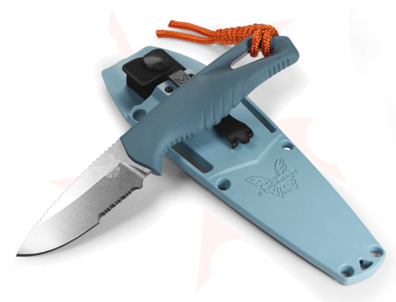 Benchmade Water Intersect Pocket Fixed Blade Knife 2.68" CPM-MagnaCut ...