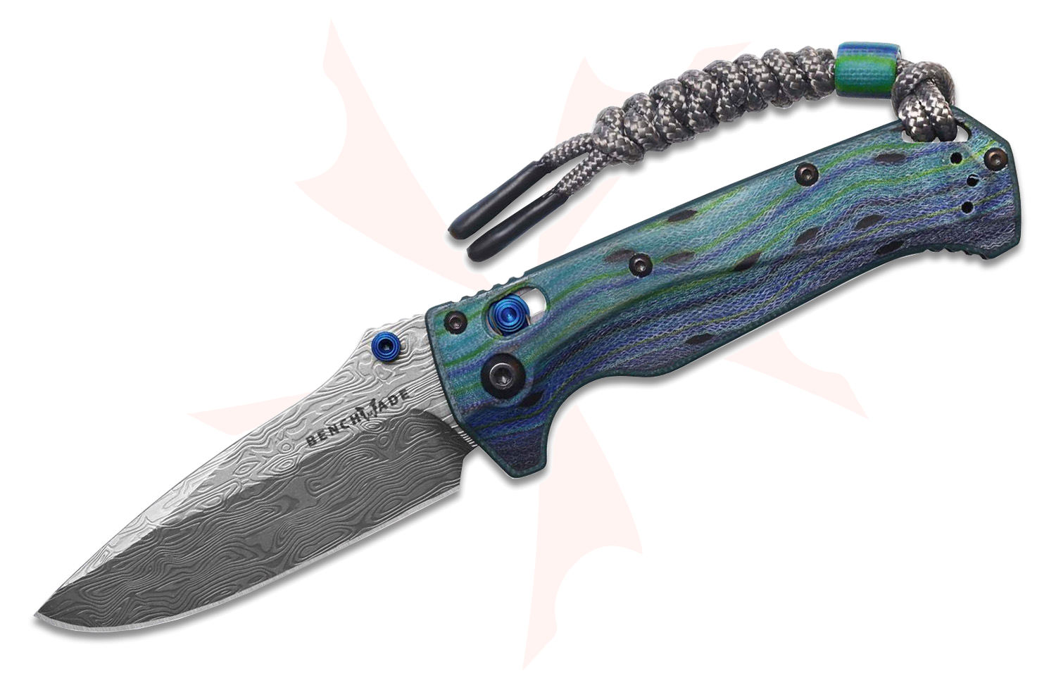 Benchmade Limited Edition Water Mini Adira AXIS Lock Folding Knife 3.21 ...