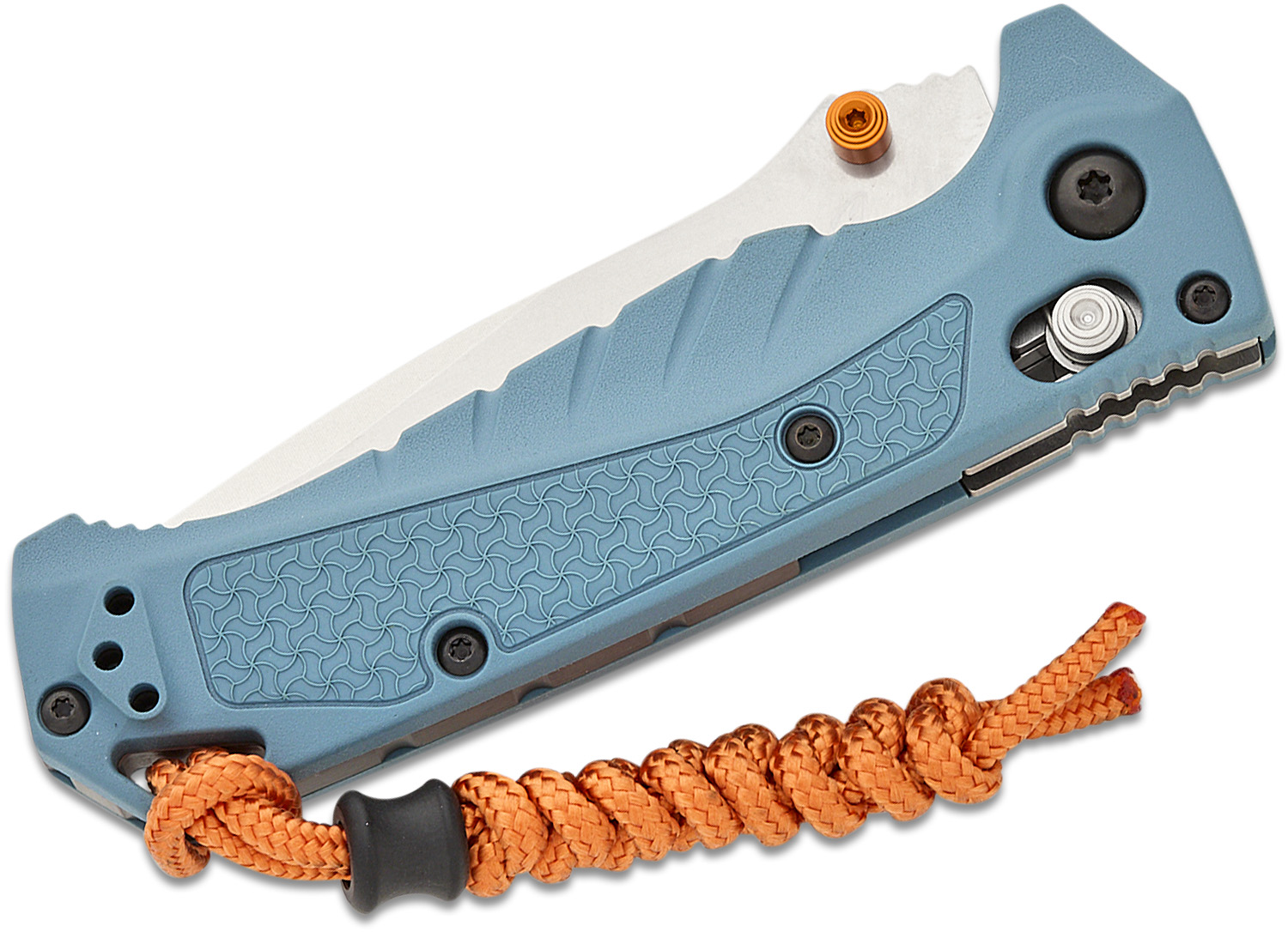 Benchmade Water Mini Adira Folding Knife 3.21" CPM-MagnaCut Stonewashed Drop Point Blade, Depth ...