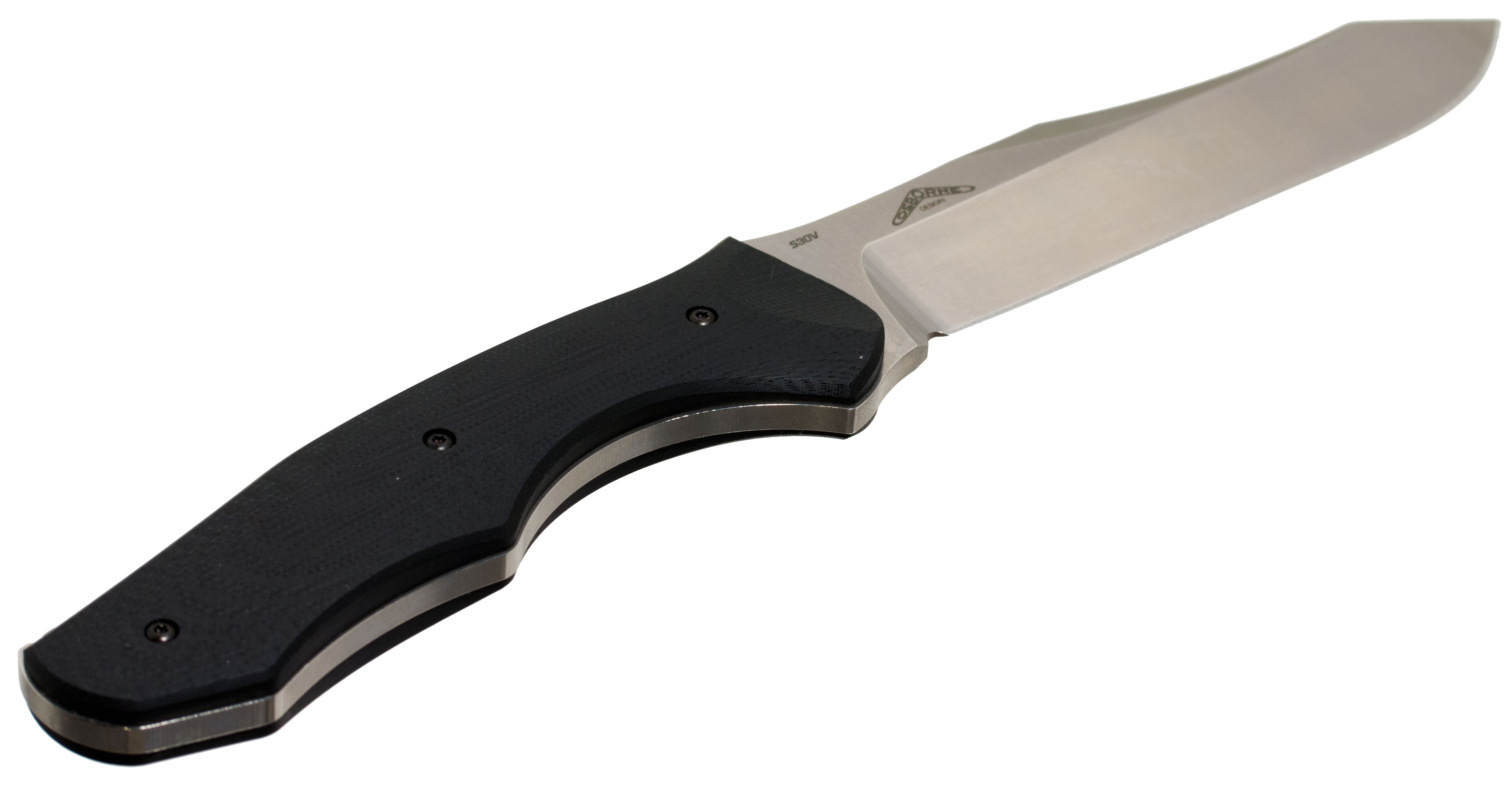 Benchmade 183 Fixed Osborne Contego 4.97" S30V Satin Plain Blade, G10 ...