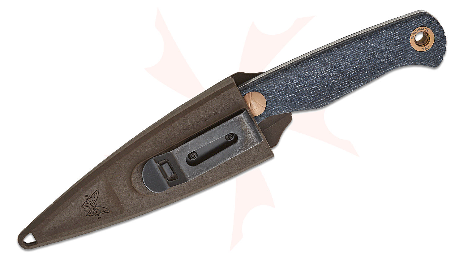 Benchmade Dacian Pocket Fixed Blade Knife 3.54" CPM-MagnaCut Satin ...