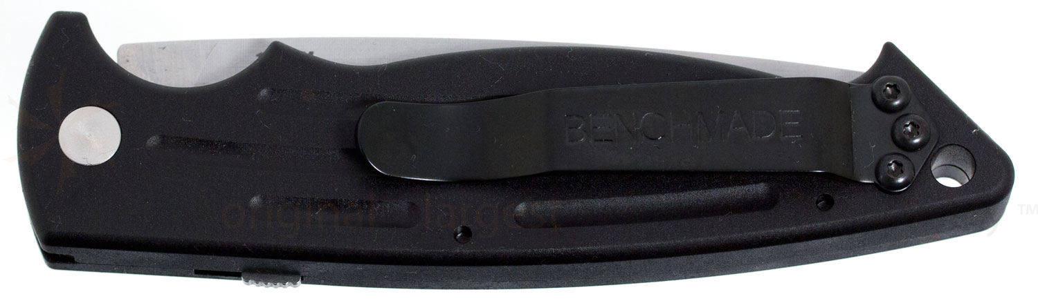 Benchmade 2550 Mini-Reflex AUTO 3.2" Satin Plain Blade, Aluminum ...