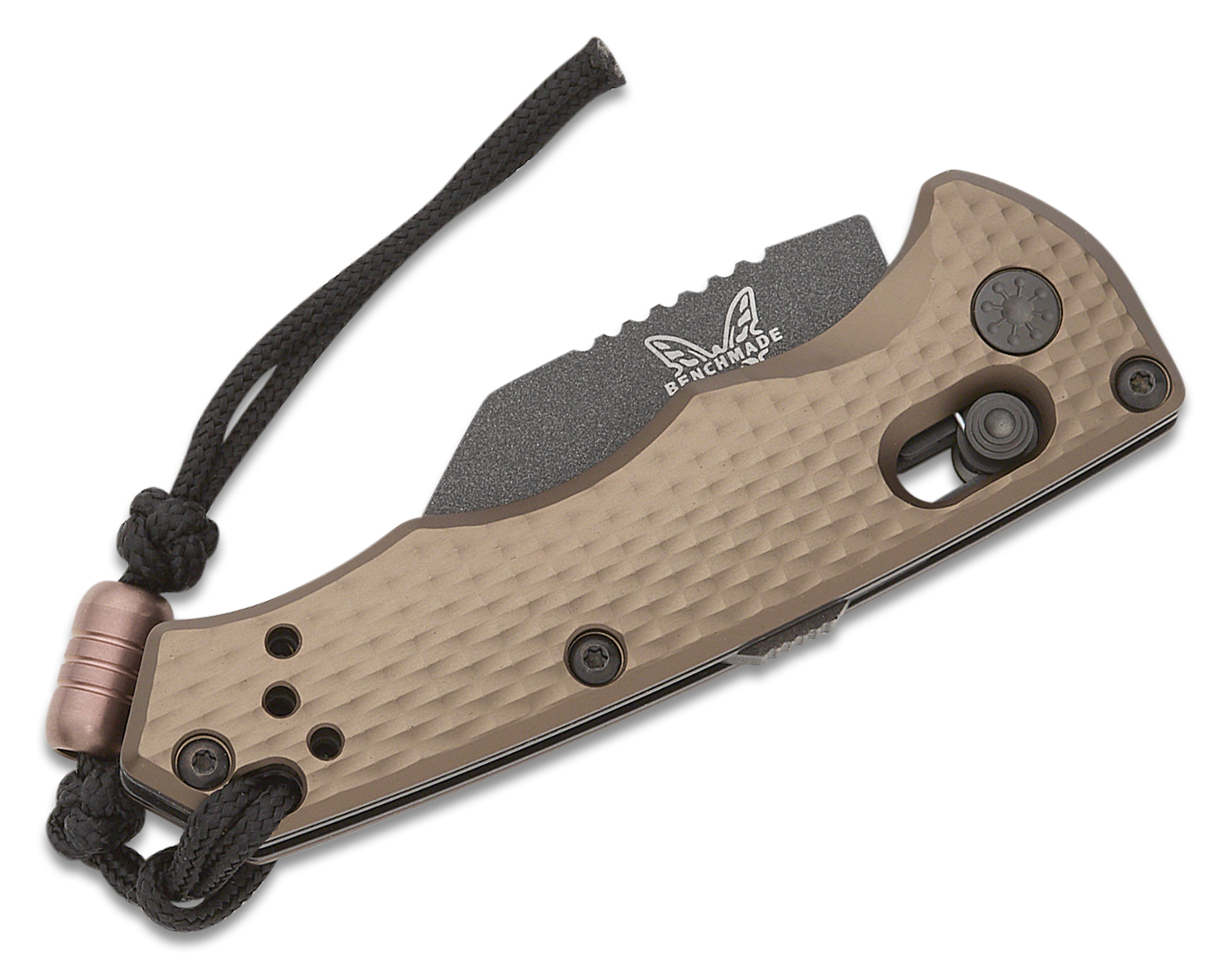 Benchmade 2950BK-1 Partial AUTO Immunity Folding Knife 1.95" CPM-M4 ...