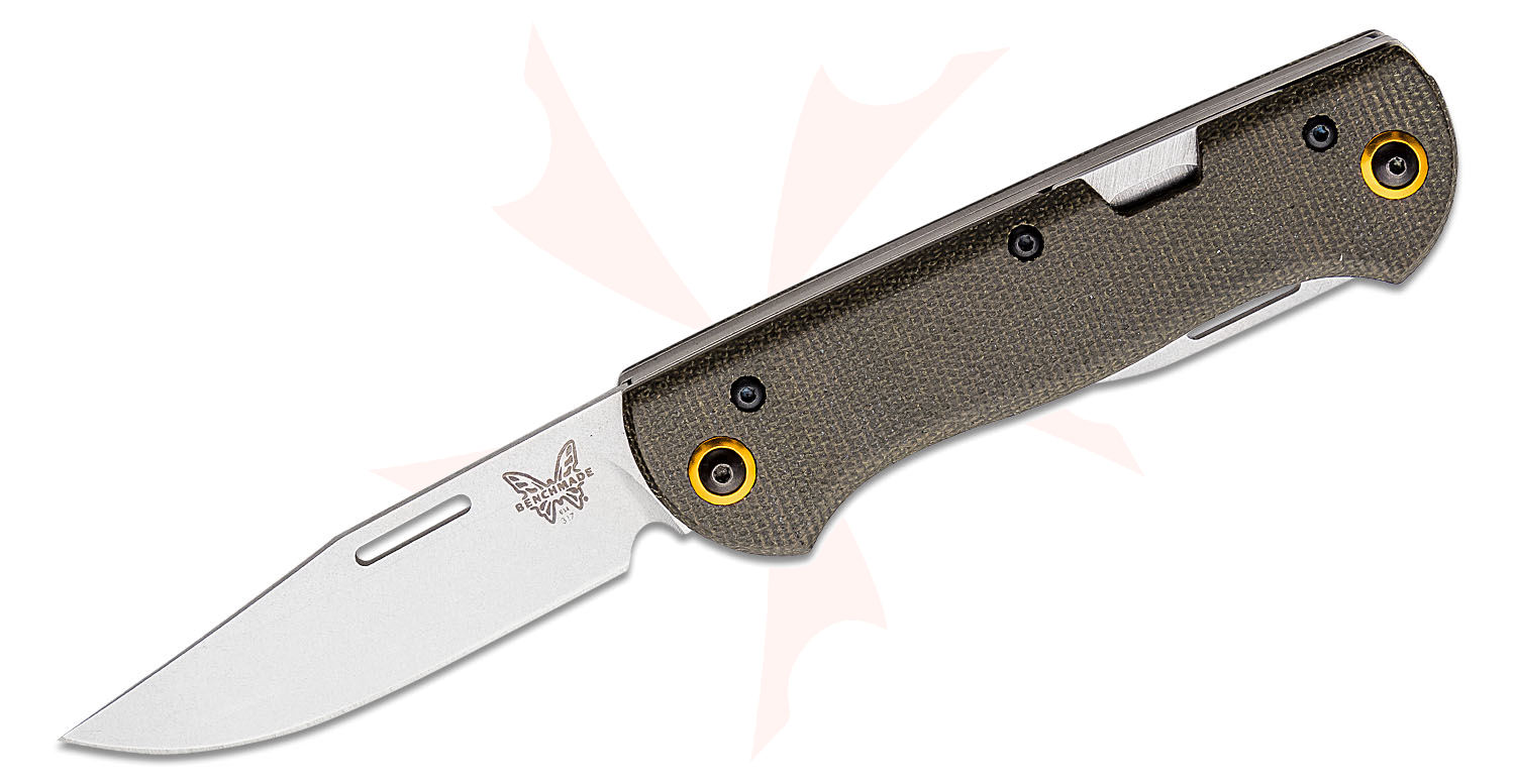 Benchmade Weekender 2-Blade Slipjoint Folding Knife 2.97" Satin S30V ...