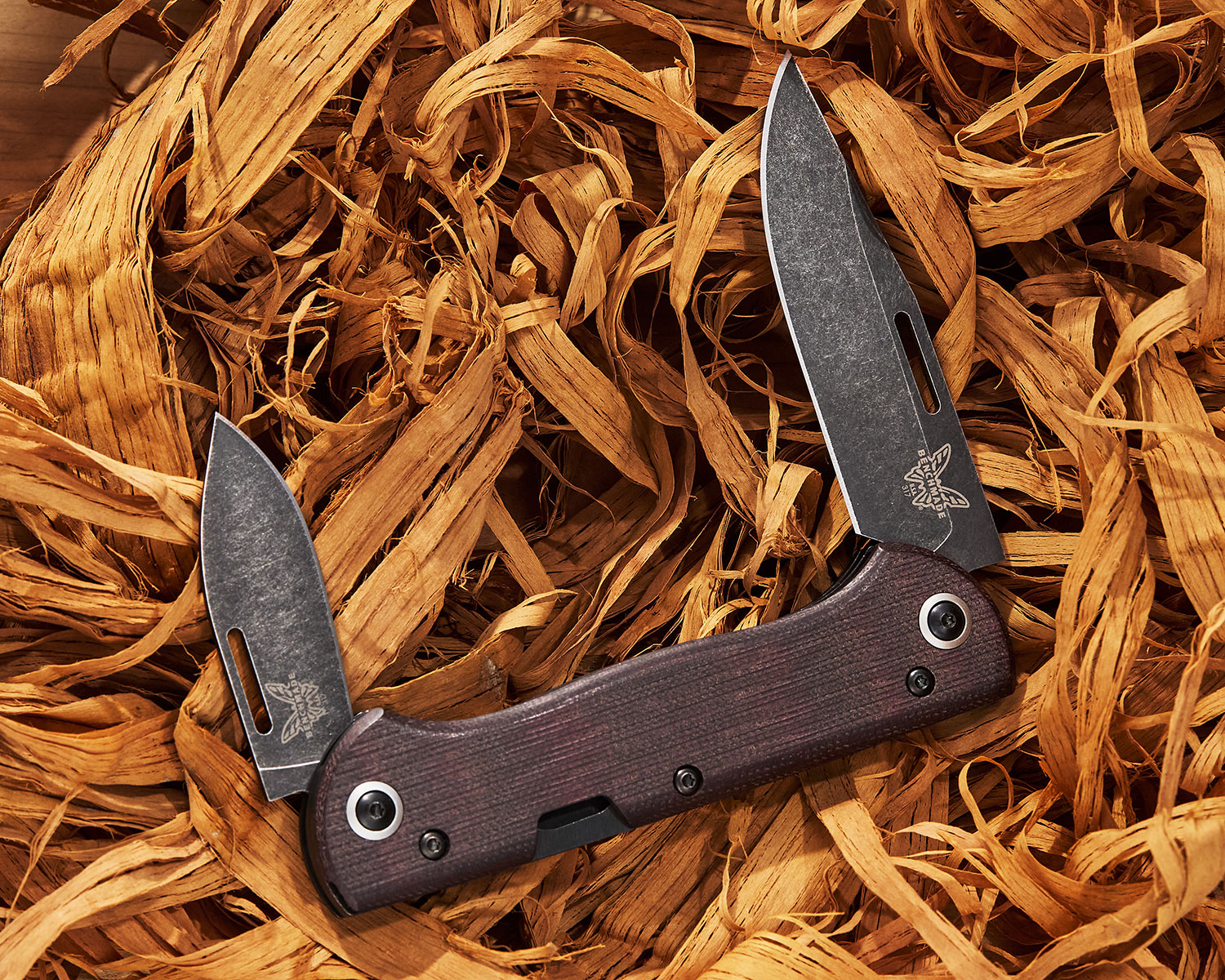 Benchmade 317BK-02 Limited Weekender 2-Blade Slipjoint Folding Knife 2. ...