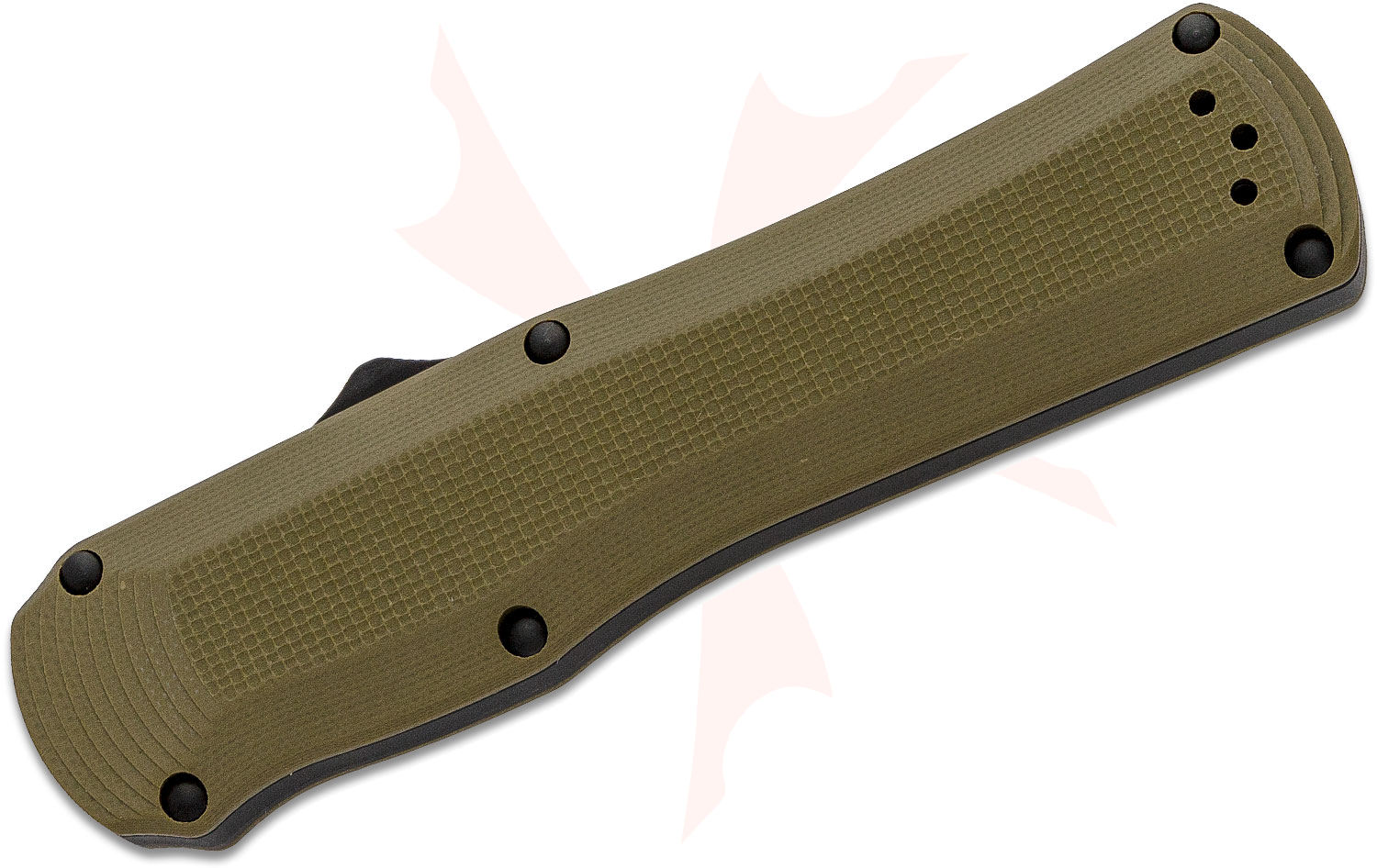 Benchmade Autocrat AUTO OTF Knife 3.71" Black DLC S30V Double Edge ...