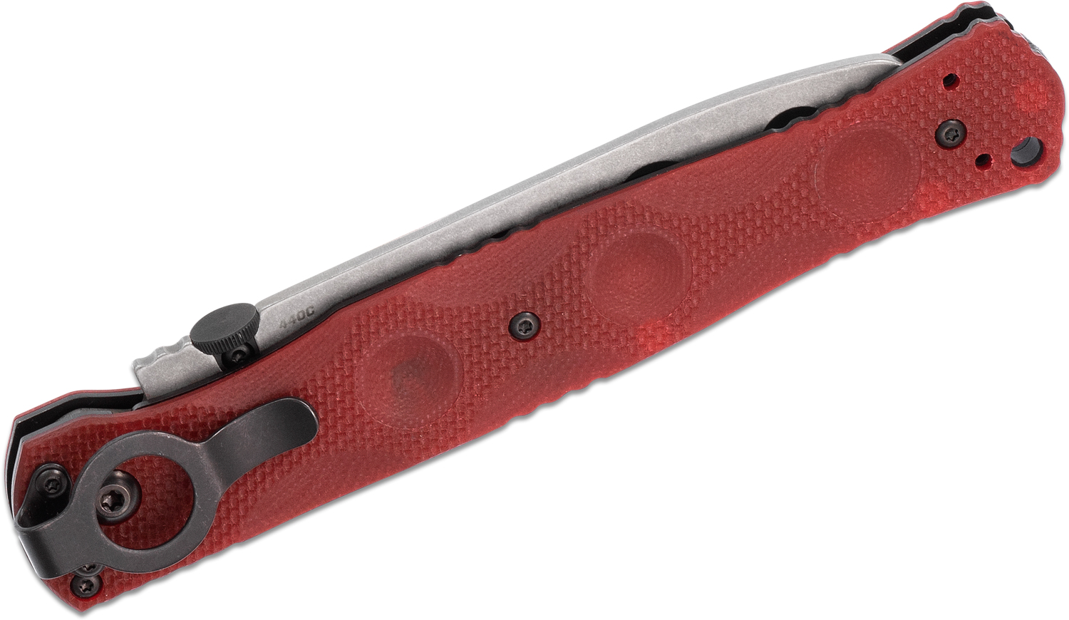 Benchmade 390T SOCP Trainer Folding Knife Satin Unsharpened Blade, Red ...