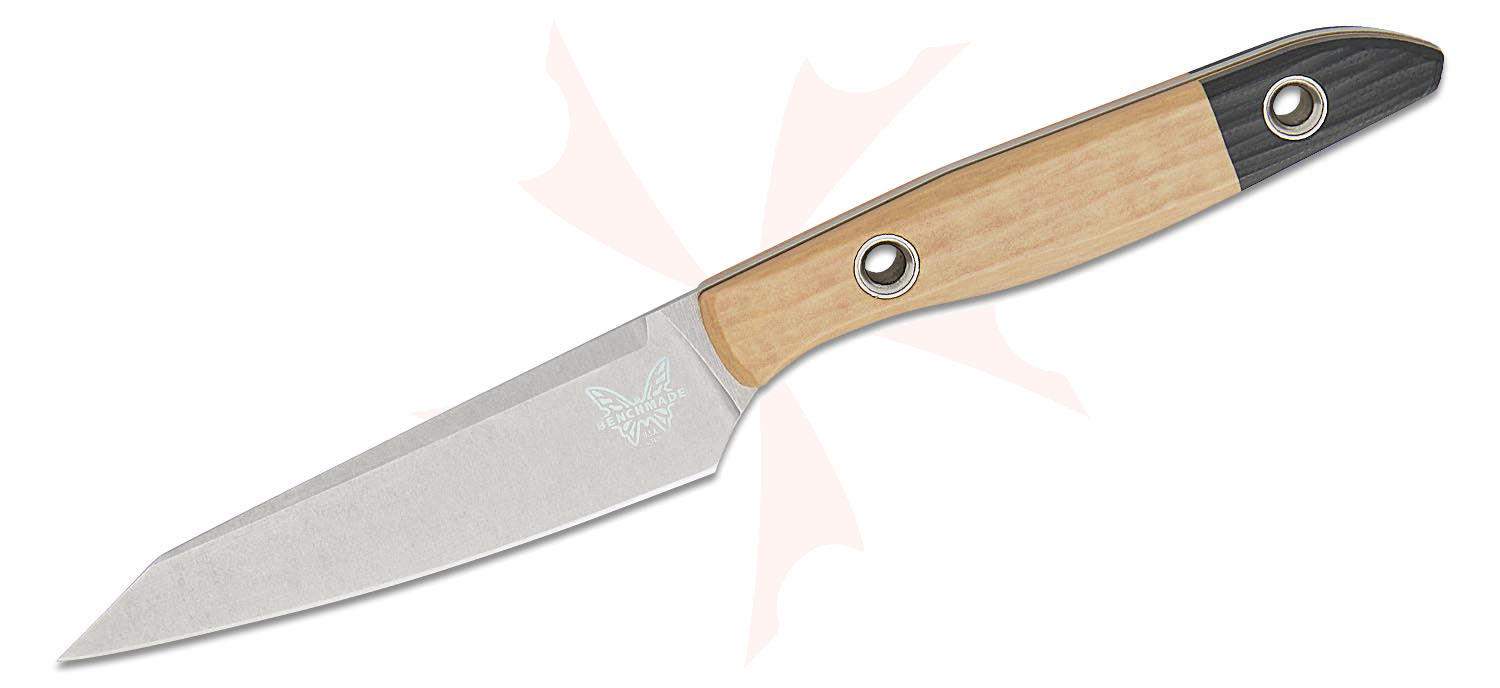 Benchmade Paring Knife Fixed Blade 4.12" CPM-154 Satin Utility Blade ...