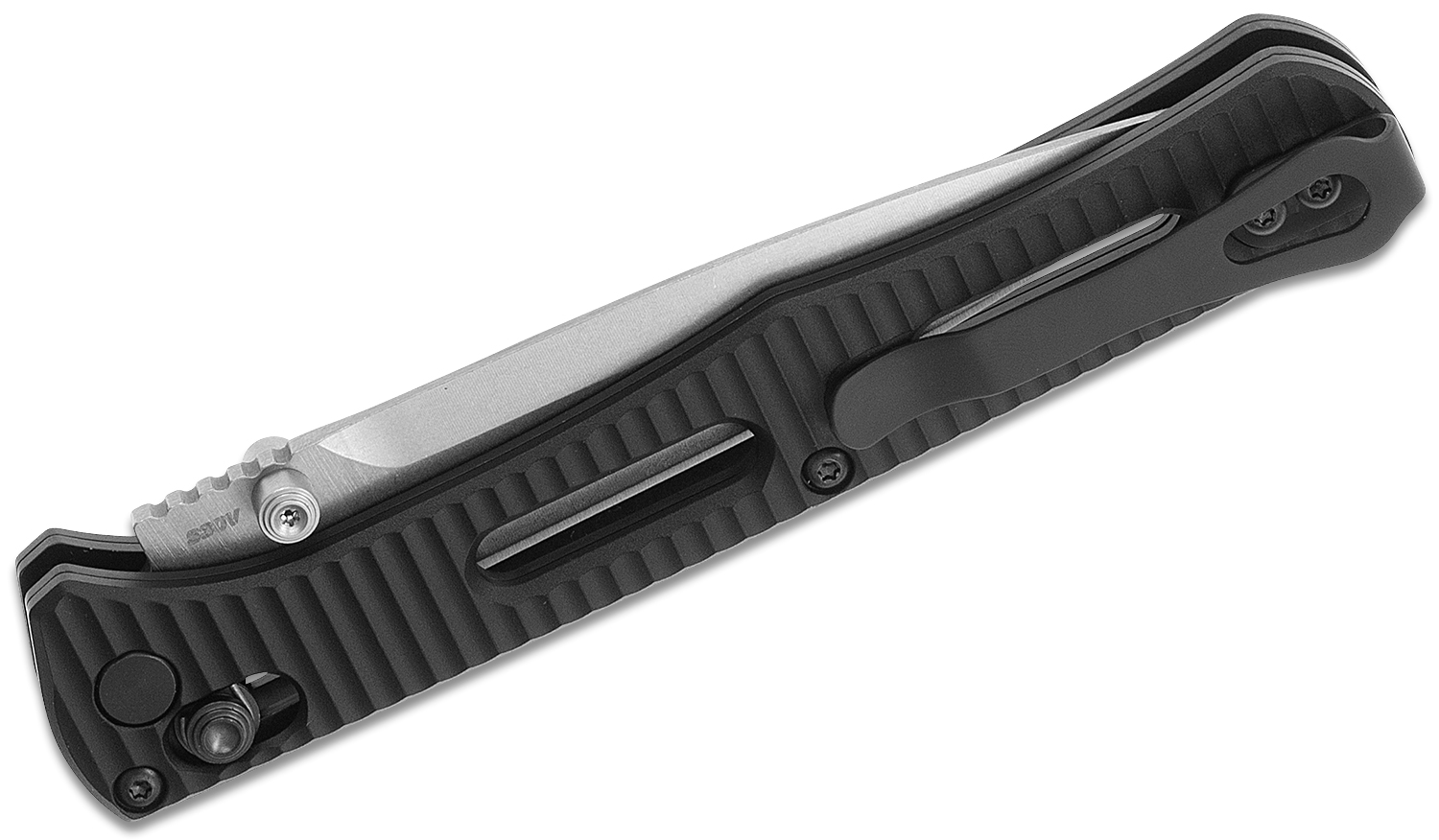 Benchmade 417 Fact Folding Knife 3.95" S30V Satin Plain Blade, Black ...