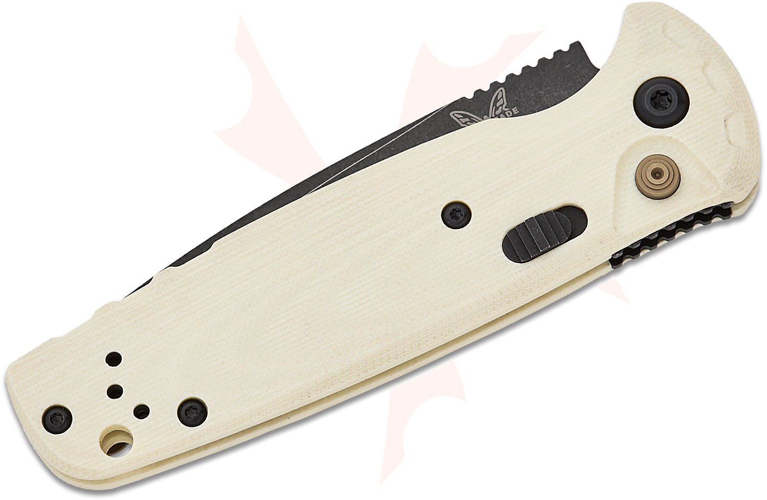 Benchmade 4300BK-03 CLA AUTO Folding Knife 3.4" CPM-MagnaCut Black DLC ...