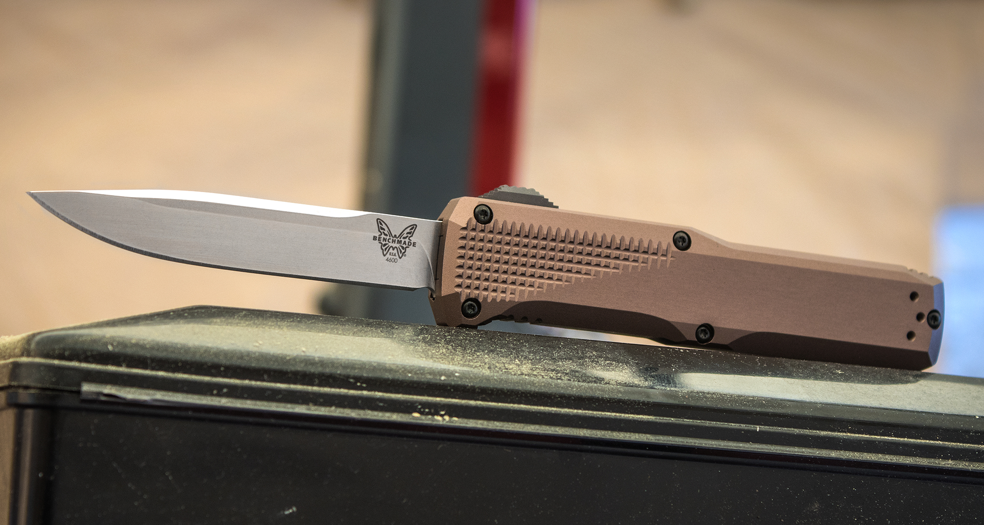 Benchmade Phaeton AUTO OTF Knife 3.45" Satin S30V Drop Point Blade ...
