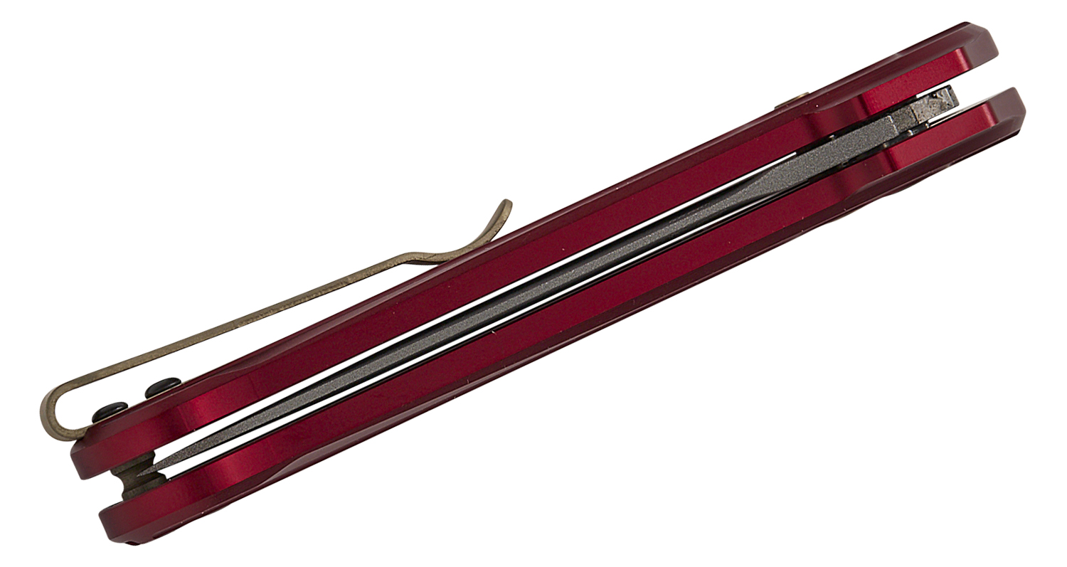 Benchmade Lowden AXIS Flipper Knife 2.79" M390 Gray Cerakote Spear ...