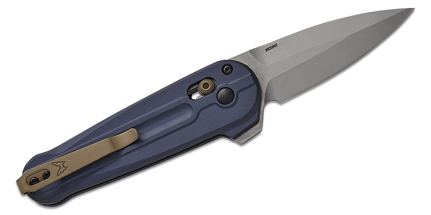 Benchmade Lowden AXIS Flipper Knife 2.79" M390 Satin Spear Point Blade ...