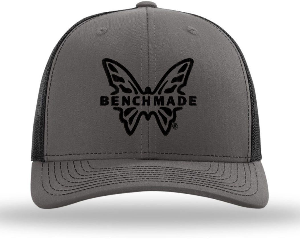 Benchmade Favorite Trucker Hat - Charcoal Gray - KnifeCenter - 50062 ...