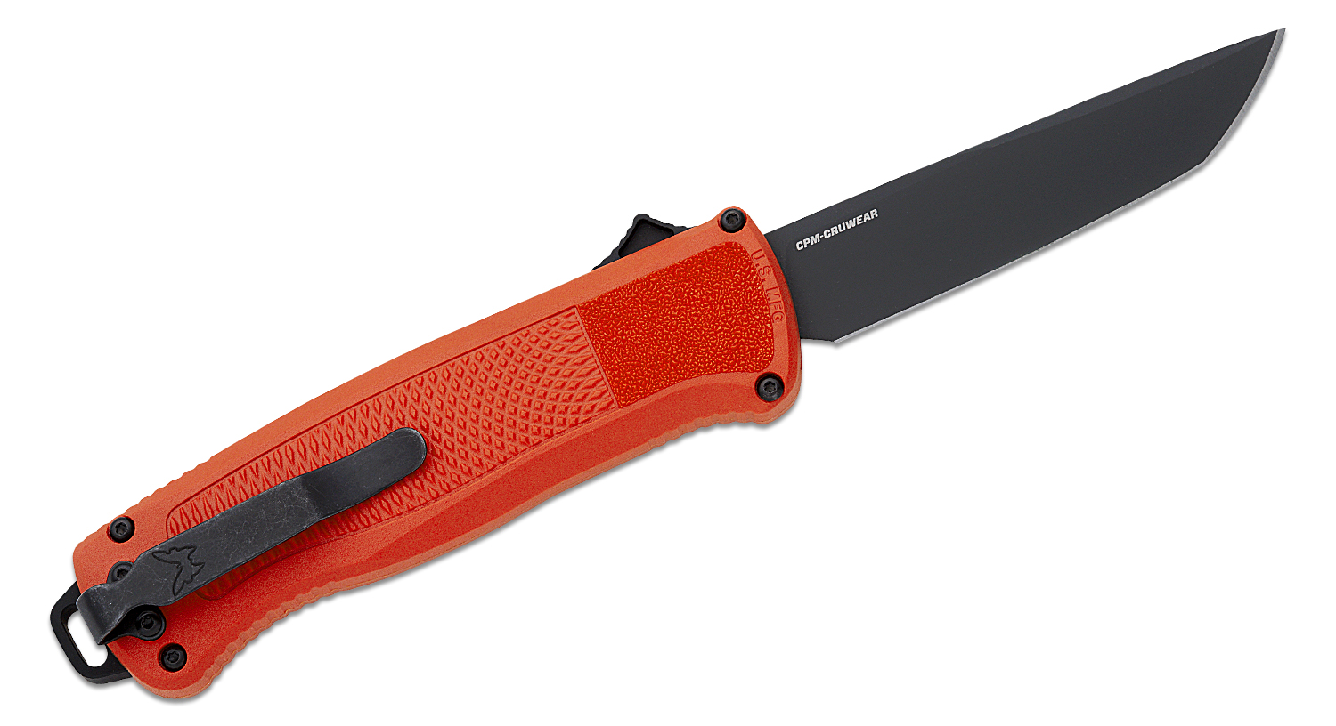 Benchmade 5370BK-04 Limited Shootout OTF AUTO Knife 3.51" CPM-CruWear ...
