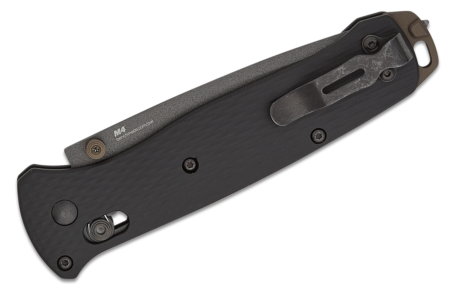 Benchmade 537SGY-03 Bailout AXIS Folding Knife 3.38" CPM-M4 Tungsten ...