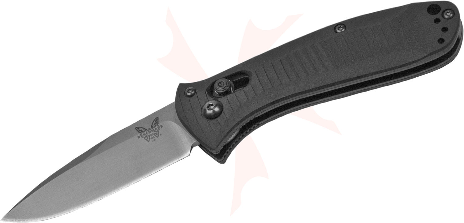 Benchmade 5500 AUTO Mini Presidio 2.97" Satin Plain Blade, Black ...